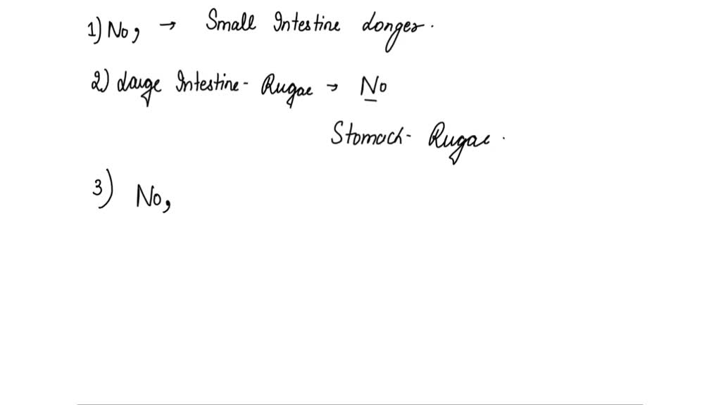 SOLVED: The large intestine contains large pouch-like structures called ...