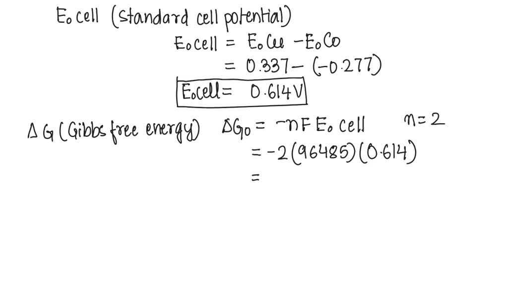SOLVED: a) Estimate the standard electrode potential of the cell: Li/LiCl//AgCl/Ag b) A ...