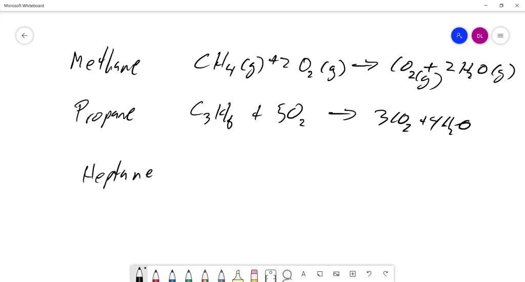 SOLVED: The following table shows the chemical equation for the ...