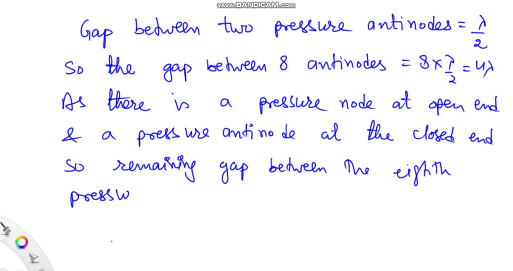 SOLVED: A standing wave is produced in a tube that is open at one end ...