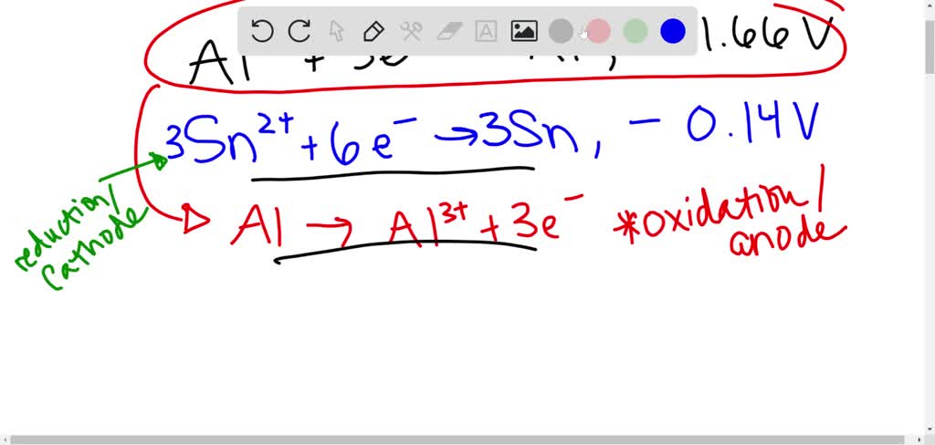 SOLVED: A galvanic cell at standard conditions was set-up using Li+/Li ...