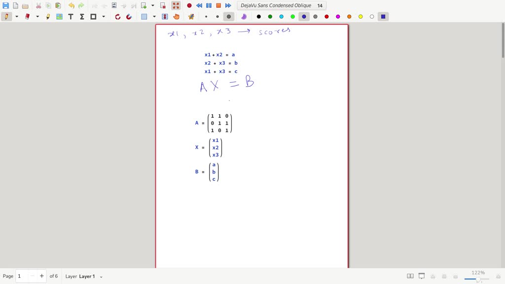 SOLVED: The scores of three players in a tournament have been lost ...