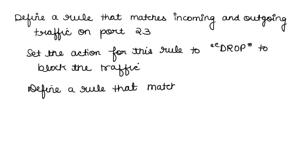 Solved Write A Loadable Kernel Module To Stop Dns Telnet And Ssh Where Would You Dropaccept