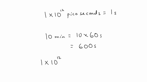 [GET ANSWER] a picosecond in one trillionth of a second how many ...