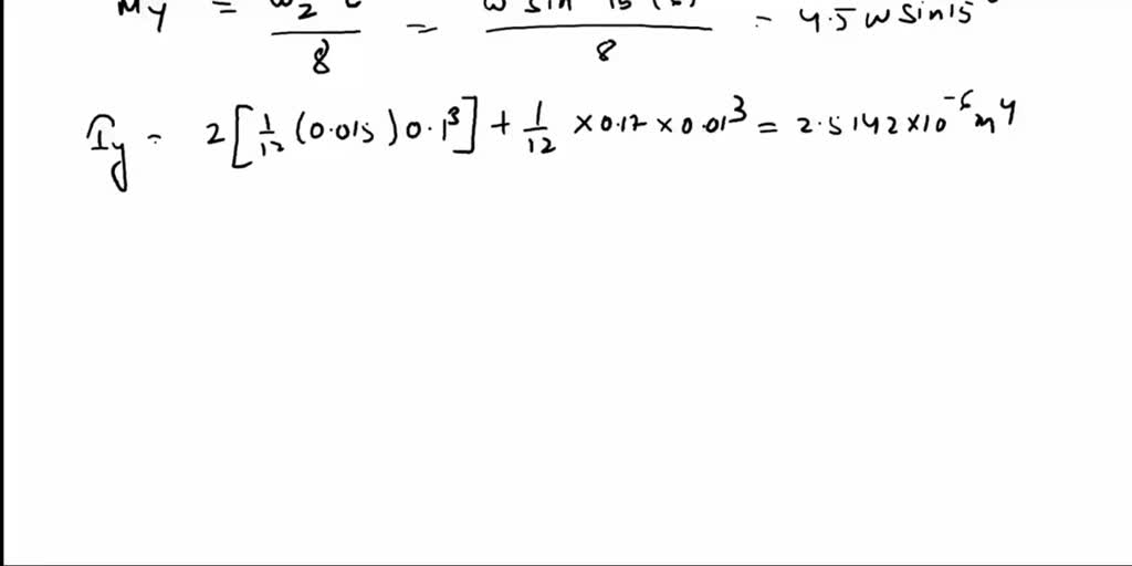 SOLVED: Consider the beam shown in Figure 1. If the allowable bending stress is 120 MPa ...