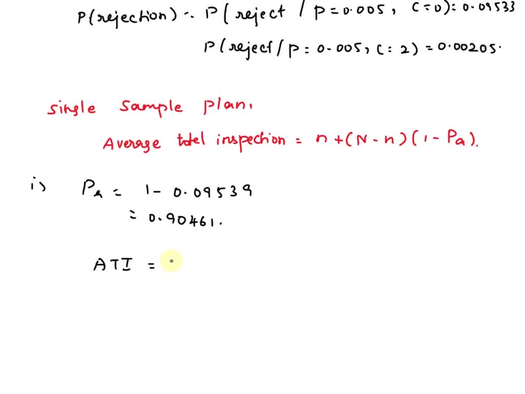 Suppose that incoming lots are 0.5% nonconforming, for a single ...