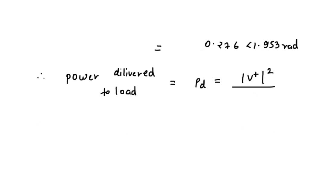 SOLVED: A transmitter operated at 20 MHz, Vg=100V with 50Î© internal ...
