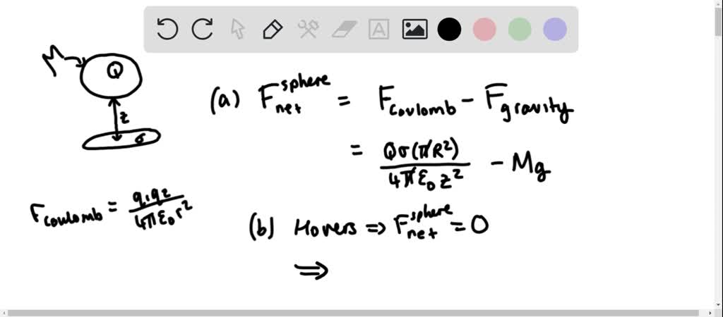 SOLVED: A disk with radius R and uniform positive charge density σ lies ...