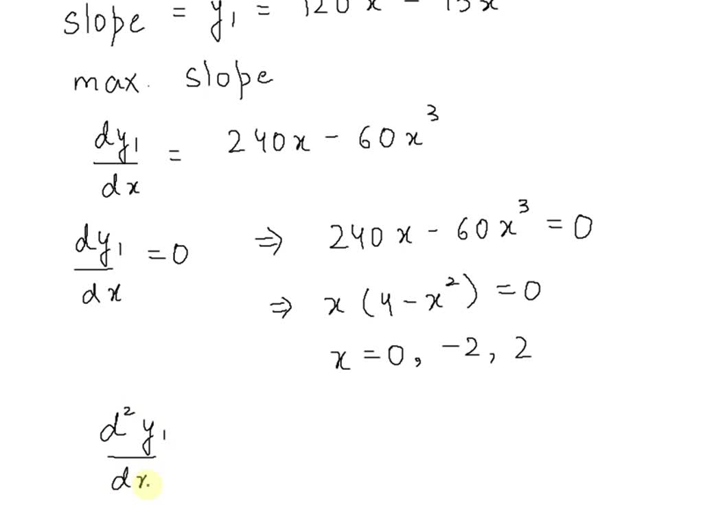 SOLVED: Problem 4- (1 point) At what value(s) of x on the curve y = -6 ...