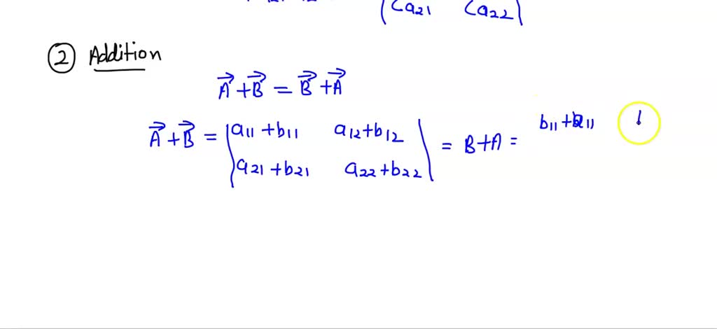 SOLVED: Is the set of all 2x2 matrices with the standard addition and ...