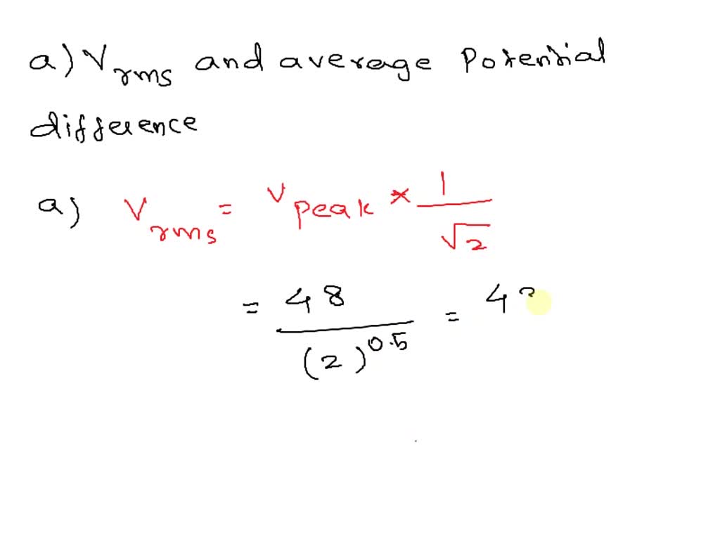 SOLVED: 'The voltage across the terminals of an AC power supply varies ...