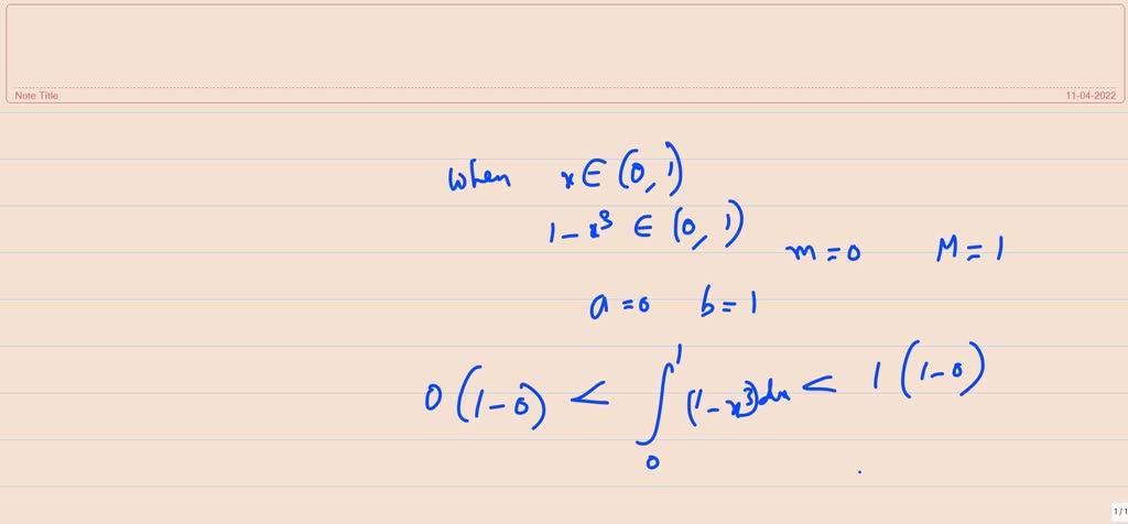 SOLVED: By fully evaluating appropriate improper integrals, find the ...