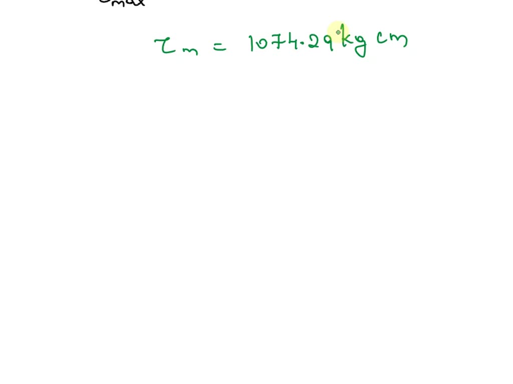 SOLVED: A hollow circular shaft is required to transmit 300 metric ...