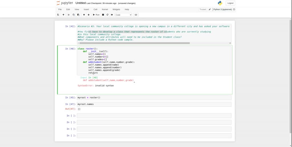 SOLVED: consider the following scenario your class requires you to use ...