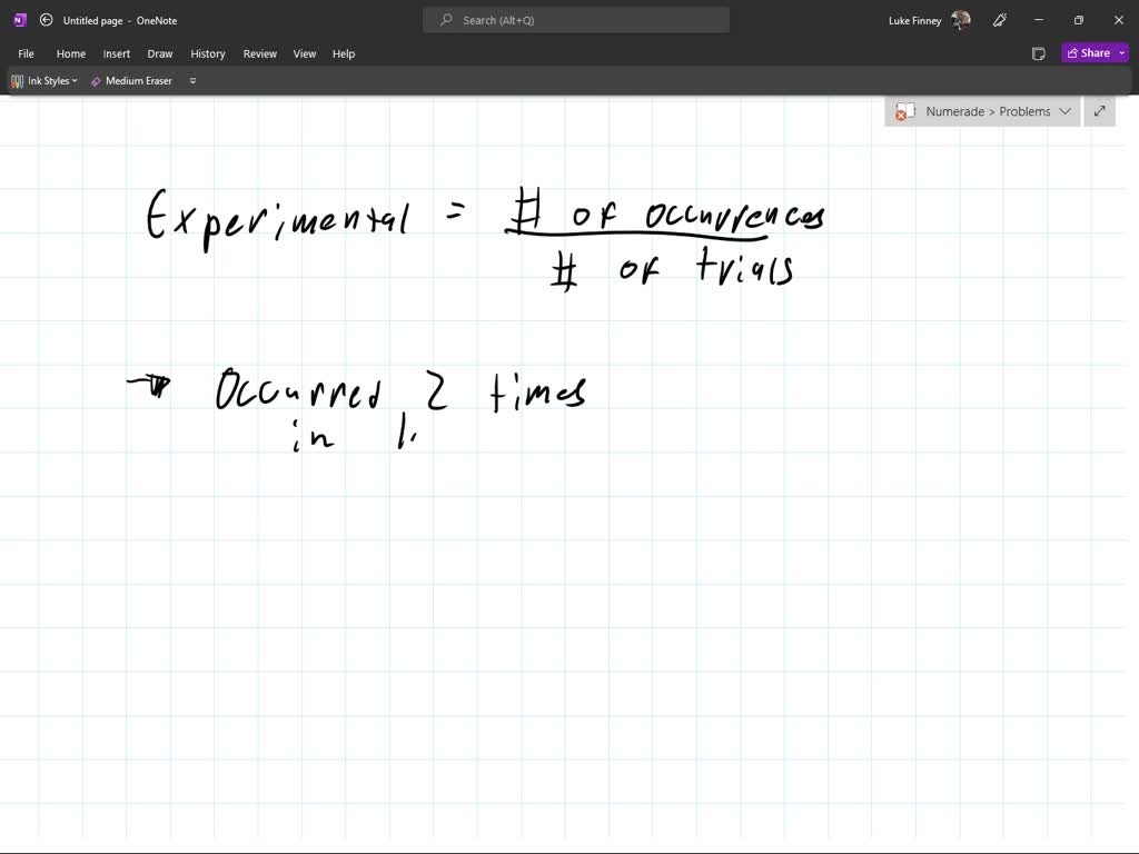 SOLVED: A person was trying to figure out the probability of getting ...
