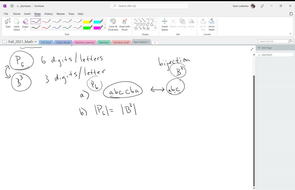SOLVED: Using the bijection rule to count palindromes: If x is a string, then xR is the reverse ...