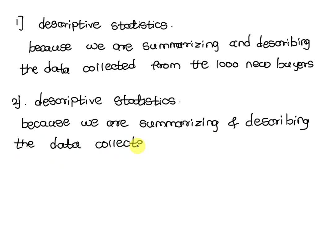 SOLVED: For each of the following examples, indicate whether it ...