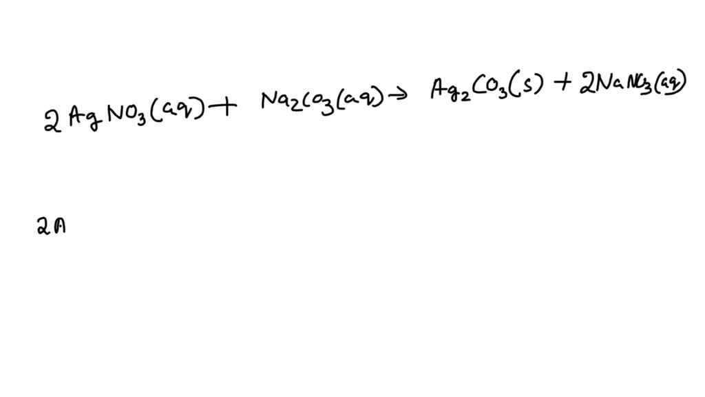 SOLVED: Write the Balanced Complete Molecular and the Net Ionic ...