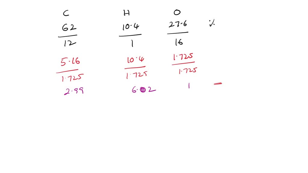 SOLVED: Observations for determination of the molecularweight of ...