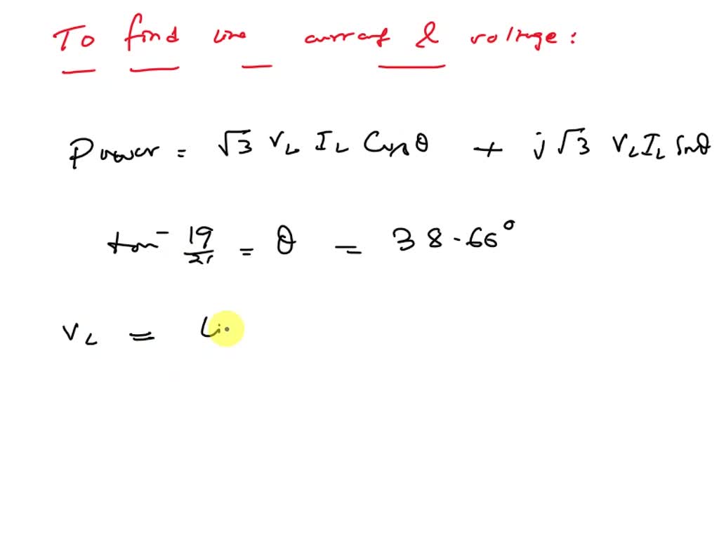 Solved A Balanced Three Phase Y Connected Generator With A Balanced Y Connected Load Positive
