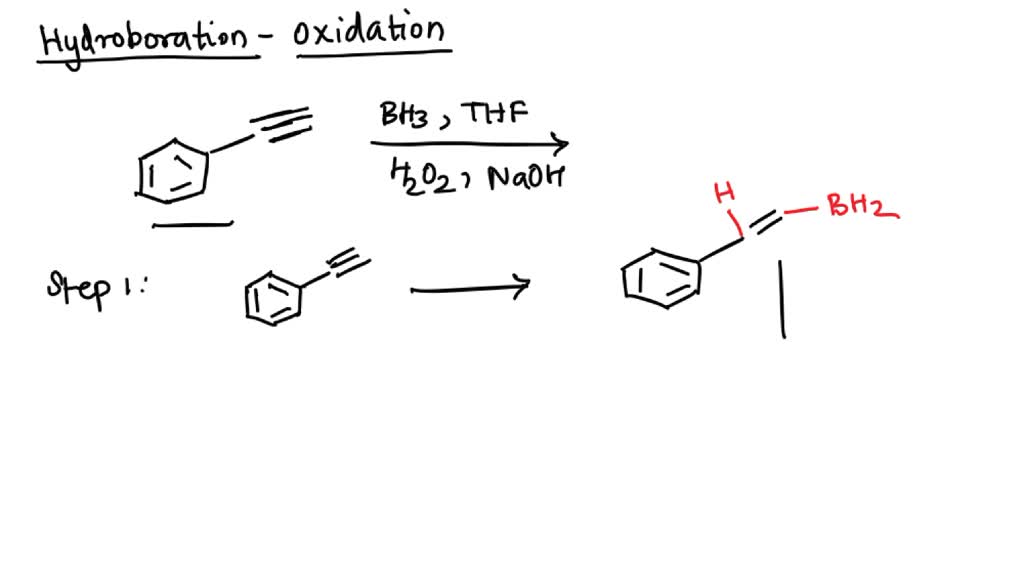 SOLVED: The hydroboration-oxidation of the given alkene produces: 1 ...