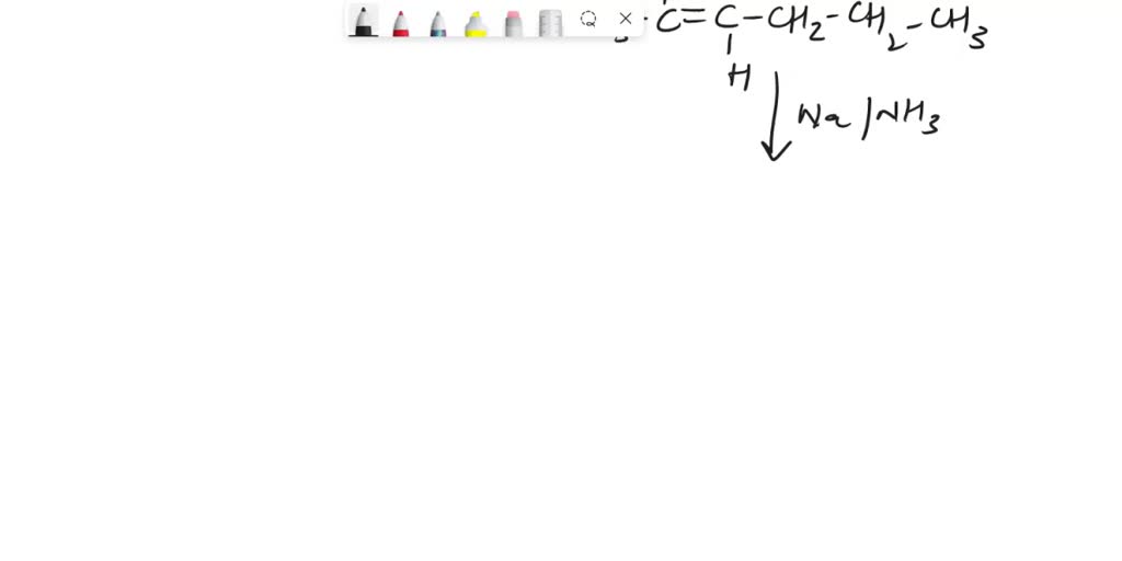 SOLVED: Devise a synthesis of (E)-2-hexene using one of the starting materials and any of the ...