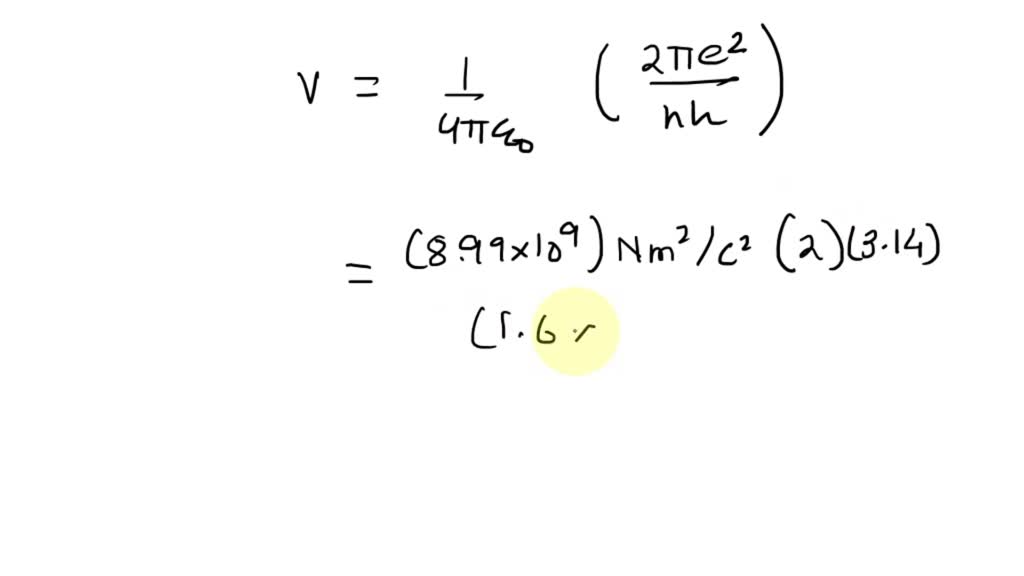 Solved Determine The Wavelength Of An Electron In The Third Excited