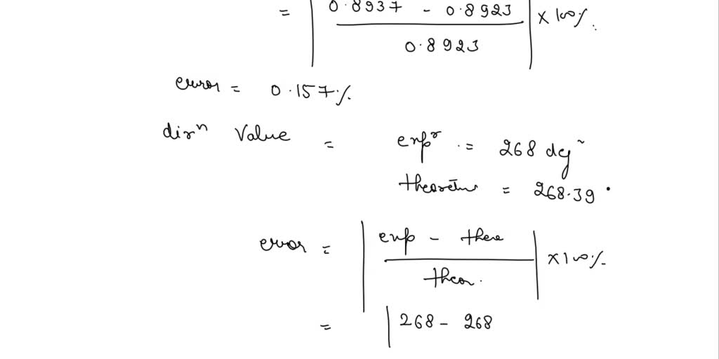 SOLVED: Questions Compare the theoretical values for the magnitude and ...