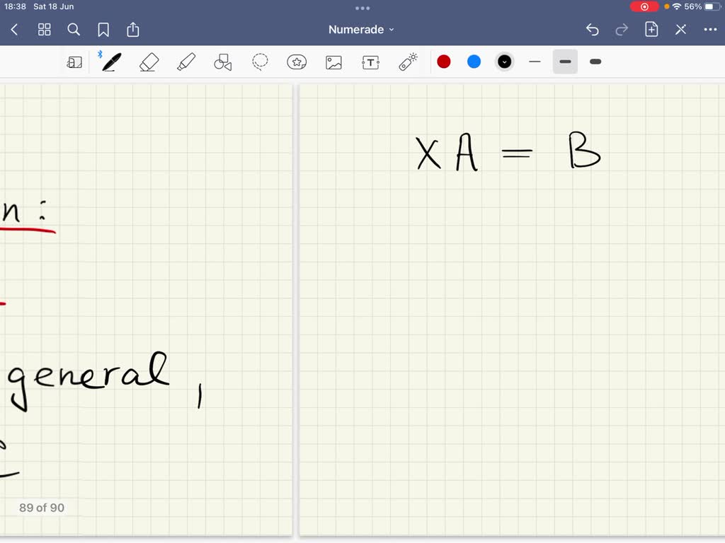 SOLVED: 'The matrix equation is not solved correctly: Expain the ... SOLVED: 'The matrix equation is not solved correctly: Expain the ...