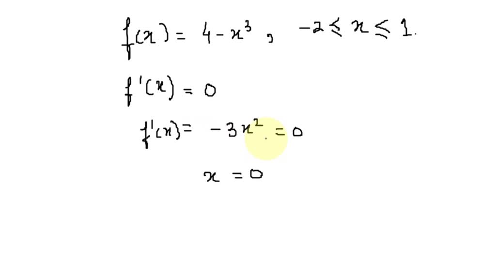 SOLVED: Use graphing utility graph f and over the given interval. Determine any points at which ...