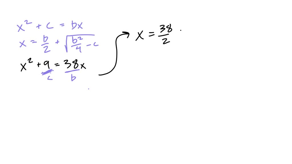 SOLVED: As stated elsewhere, if a quadratic equation took on different ...