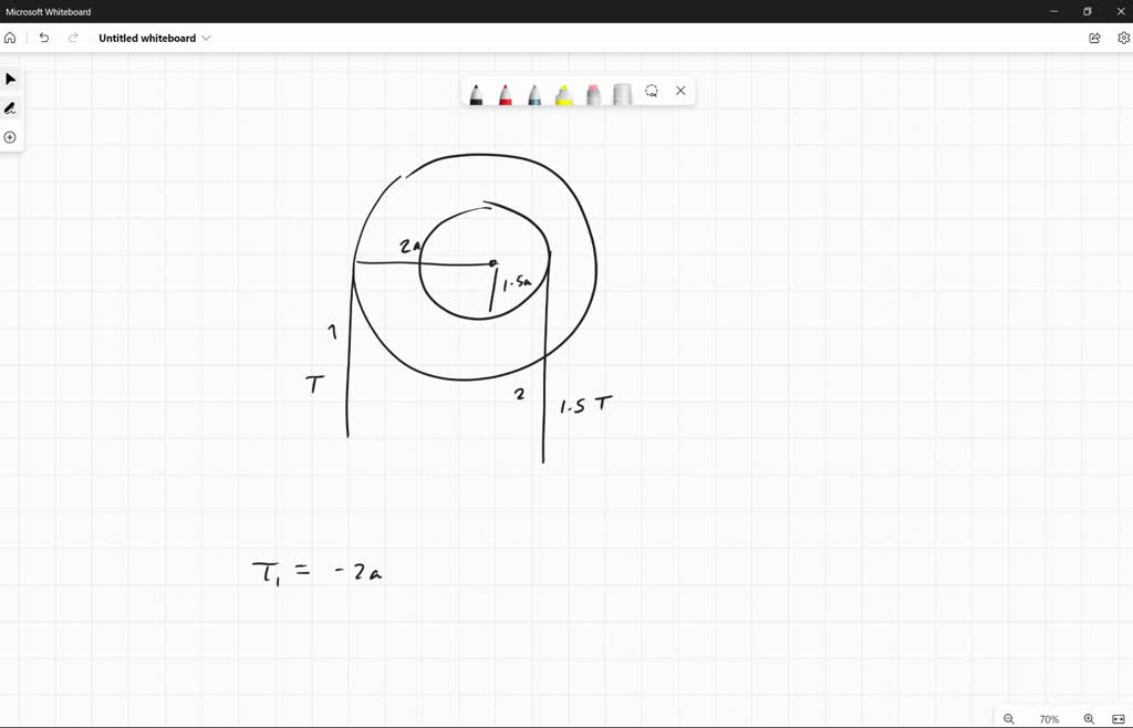 SOLVED: The solid pulley in (Figure 1) consists of a two-part disk ...