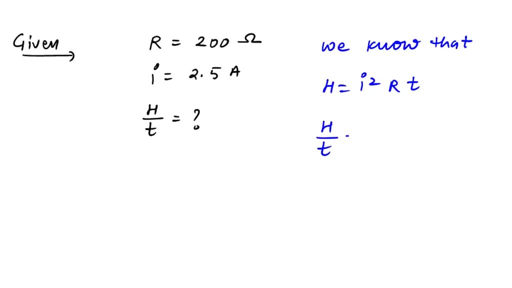 Heating Coil Has A Resistance Of 200 Ohm at Michelle Reis blog