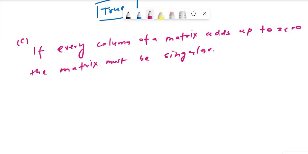 Solved 5 15 Points True Or False Give A Reason If True And Counterexample If False A