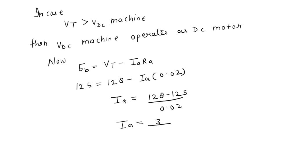 Task 4 A 25-kW 125-V separately-excited dc machine is operated at a ...