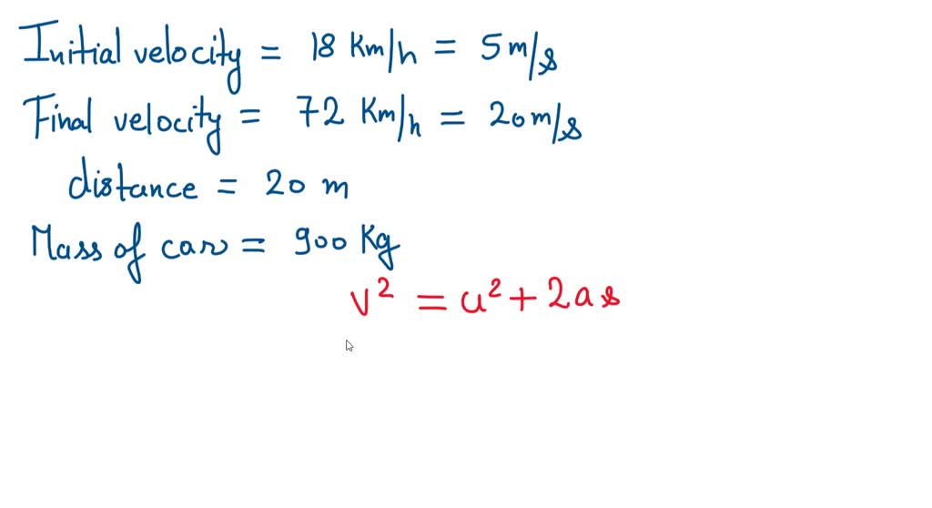 SOLVED: What extra force should an engine of car develop such that its ...