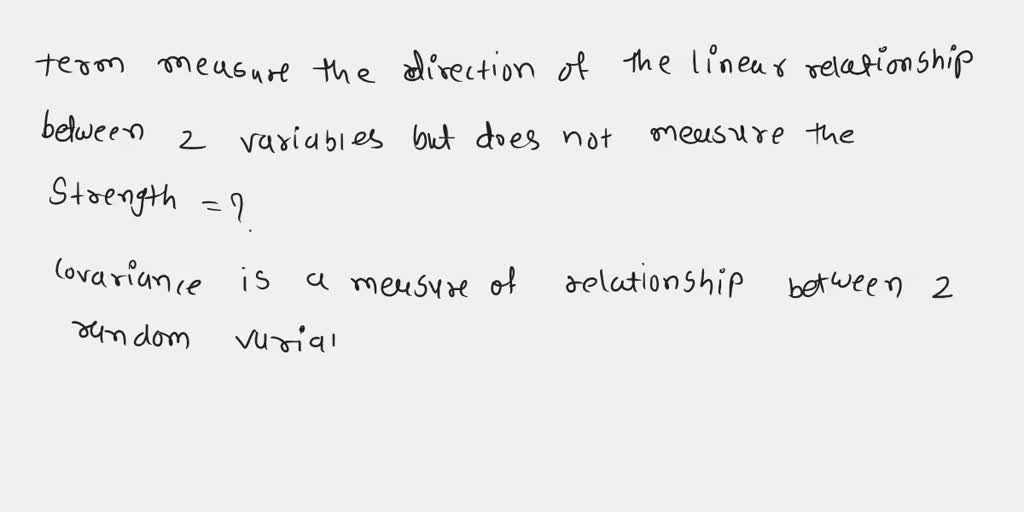 SOLVED: Which statistical analysis measures the strength and direction ...