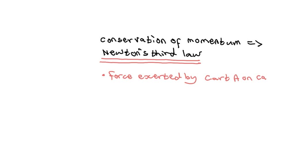 SOLVED: The first collision shown in the video is one between two ...