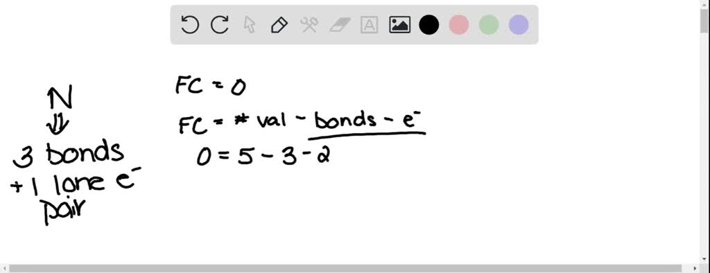Which of the options below show typical bonding patterns for a neutral ...