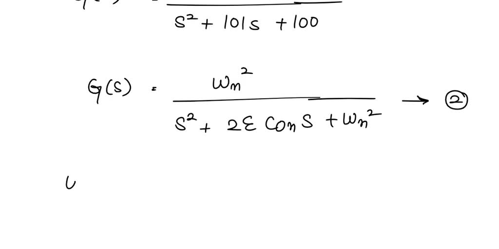 SOLVED: The transfer function of the system is G(s) = 100/(s+1)(s+100 ...