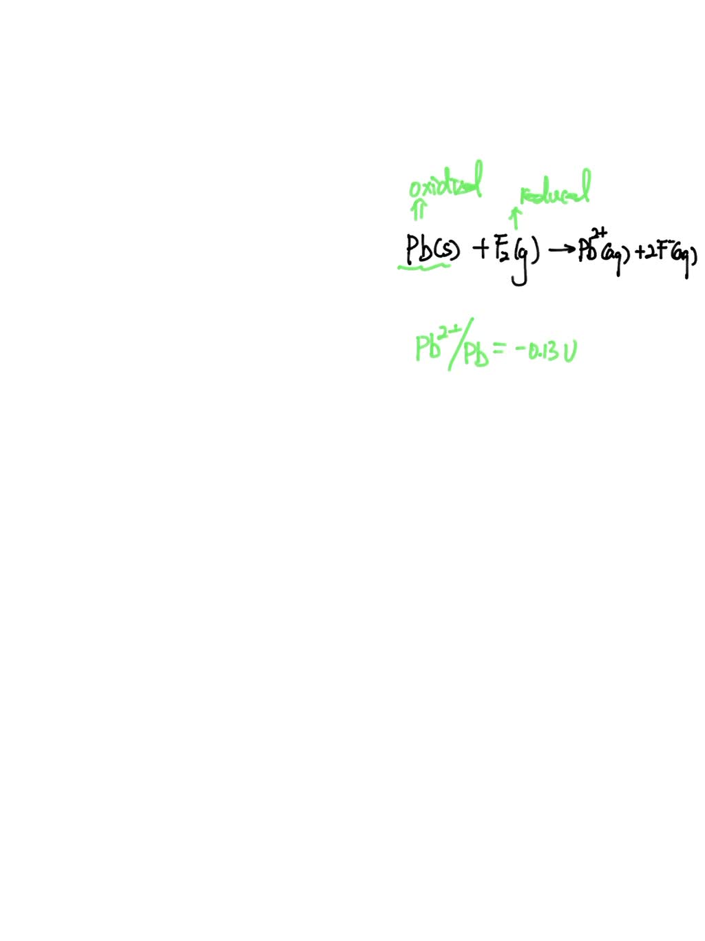 SOLVED: Question 14 5 pts Use the standard half-cell potentials listed ... SOLVED: Question 14 5 pts Use the standard half-cell potentials listed ...