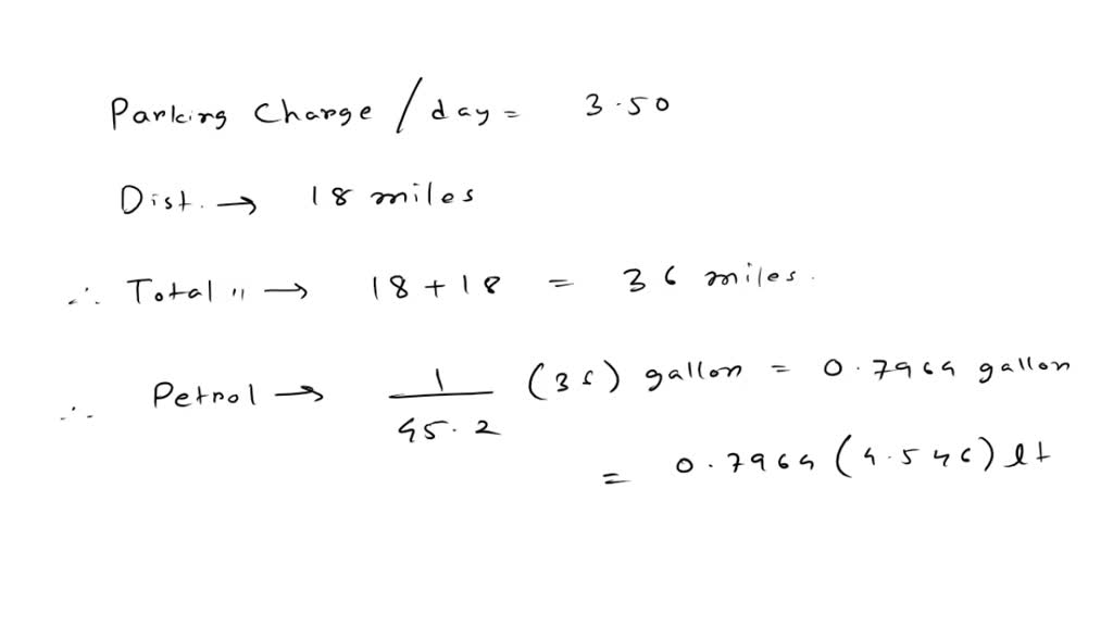 SOLVED: Colin works on days each week. Each day he drives from his home ...