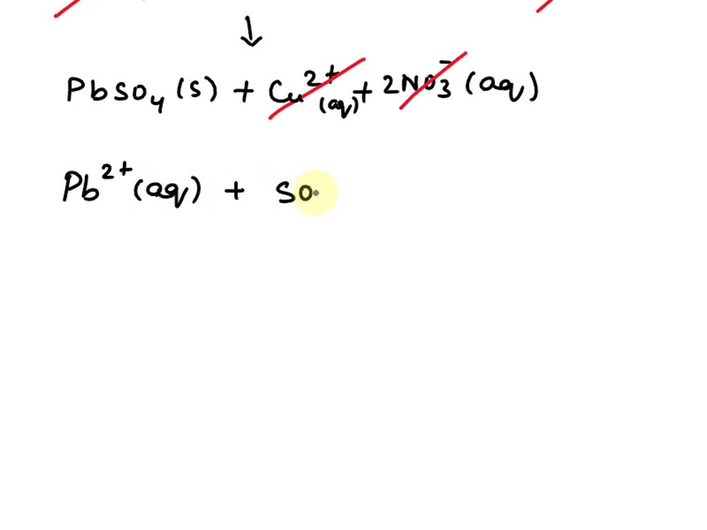SOLVED: Text: Write the total ionic equation and net equation of the following reactions: a ...