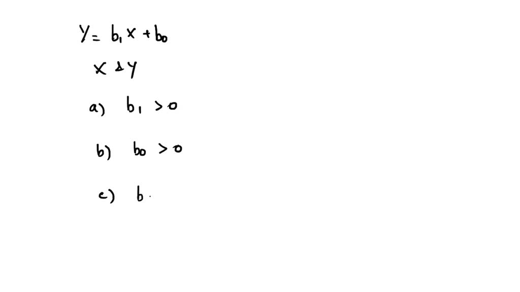 SOLVED: If there is a positive correlation between X and Y, then the ...