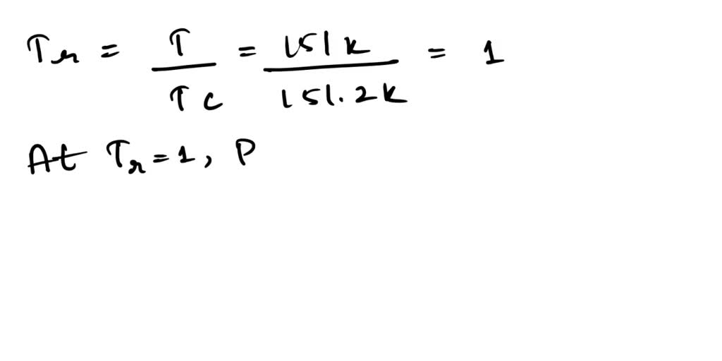 SOLVED: Argon at 151 K, has a pressure of 2.43MPa. Determine its specific volume in m3/kg by ...