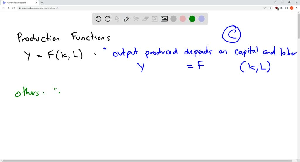 SOLVED: A firm produces stickers, S, using capital and labor in its ...