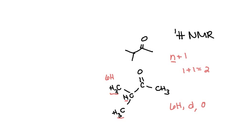 SOLVED: Practice Problems: Analyze the given NMR spectrum of 3-methyl-2 ...