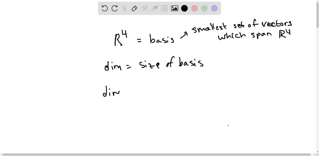 VIDEO solution: Every set of five vectors in R^5 is a basis for R^5 ...