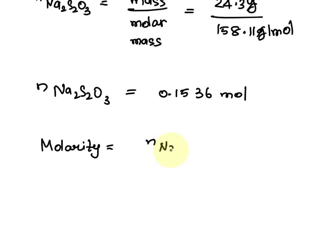 SOLVED: Texts: 90:6 5G4 Time's Up! Submit A student dissolves 24.3 g of Na2SO4 in enough water ...