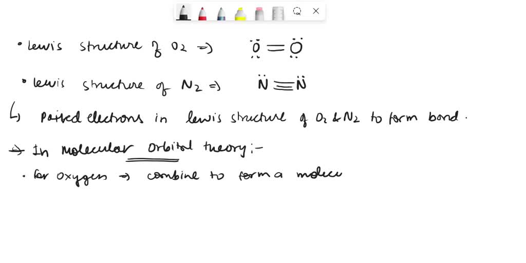 Explain Why 02 Is Paramagnetic But N2 Is Diamagnetic Despite Both Having All Electrons Paired